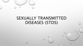 Sexually transmitted diseases (st ds) epidemiology person, place, time ...