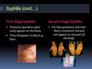 Sexually transmitted diseases (st is) 201211987 | PPTX