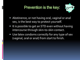 Sexually transmitted diseases (st is) 201211987 | PPTX