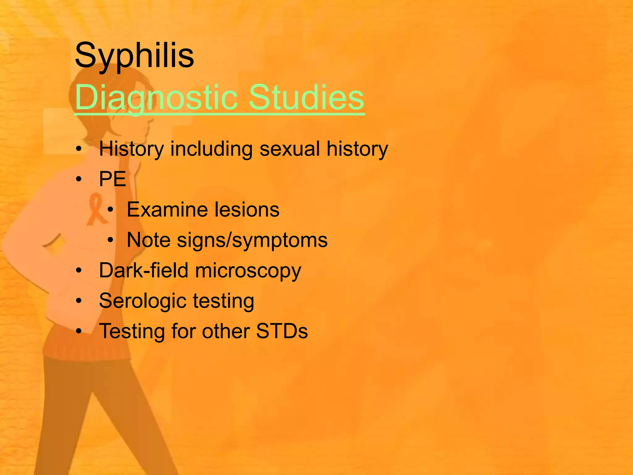 Sexually transmitted diseases (STDS) with nursing responsibilty | PPTX
