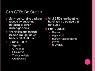 Sexually transmitted infections | PPTX
