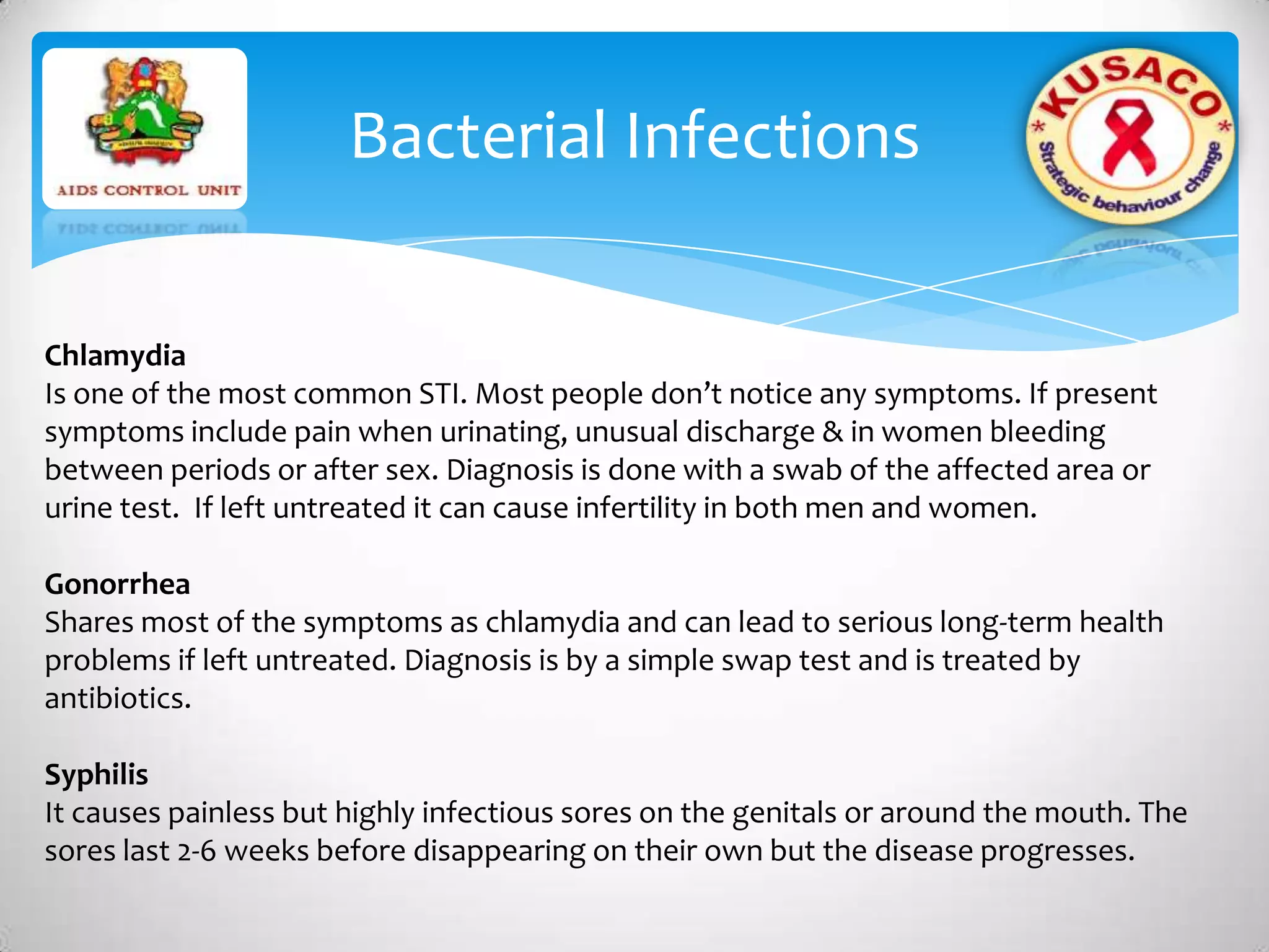 Sexually Transmitted Infections & The Youth | PPTX