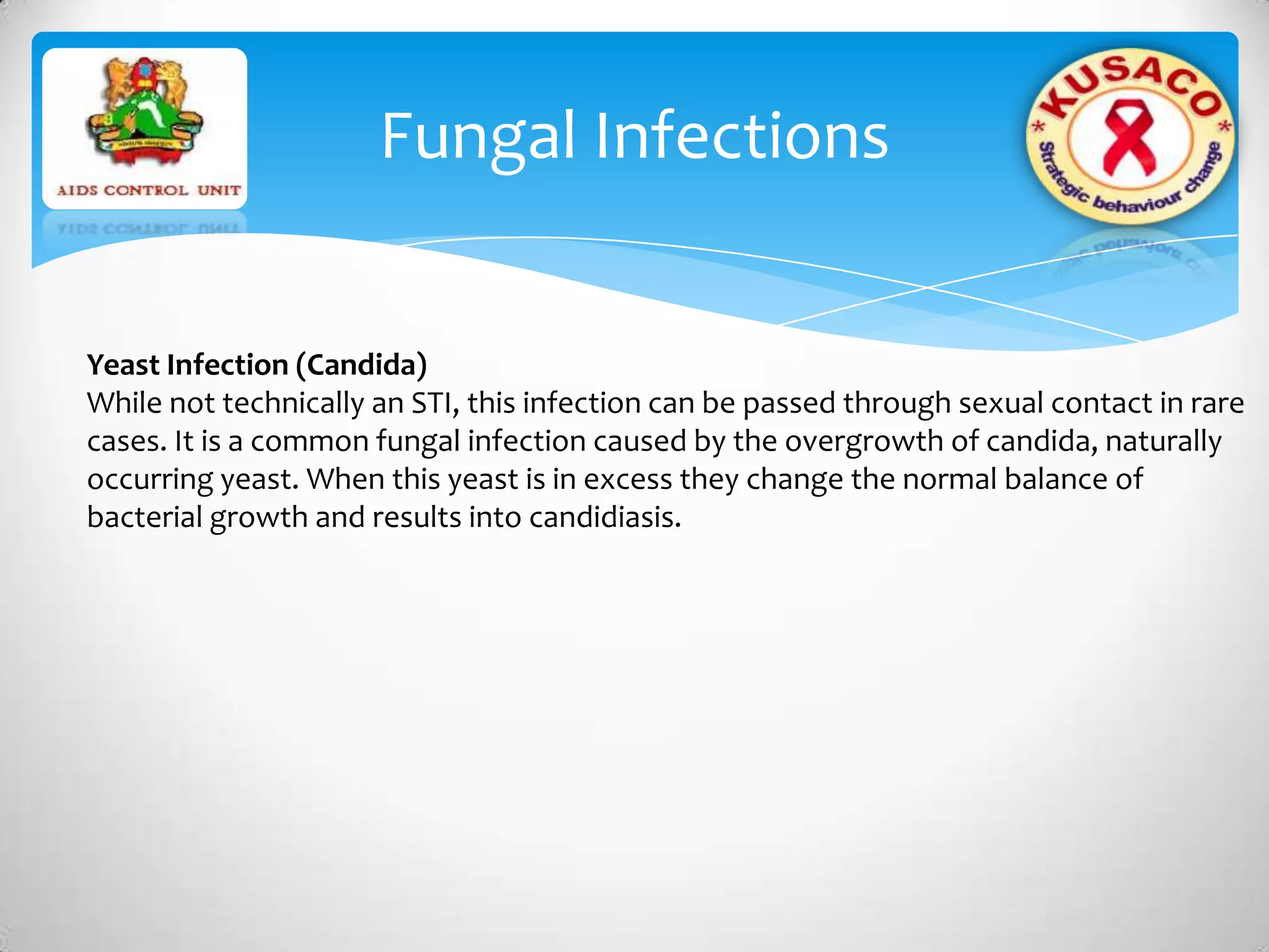 Sexually Transmitted Infections & The Youth | PPTX