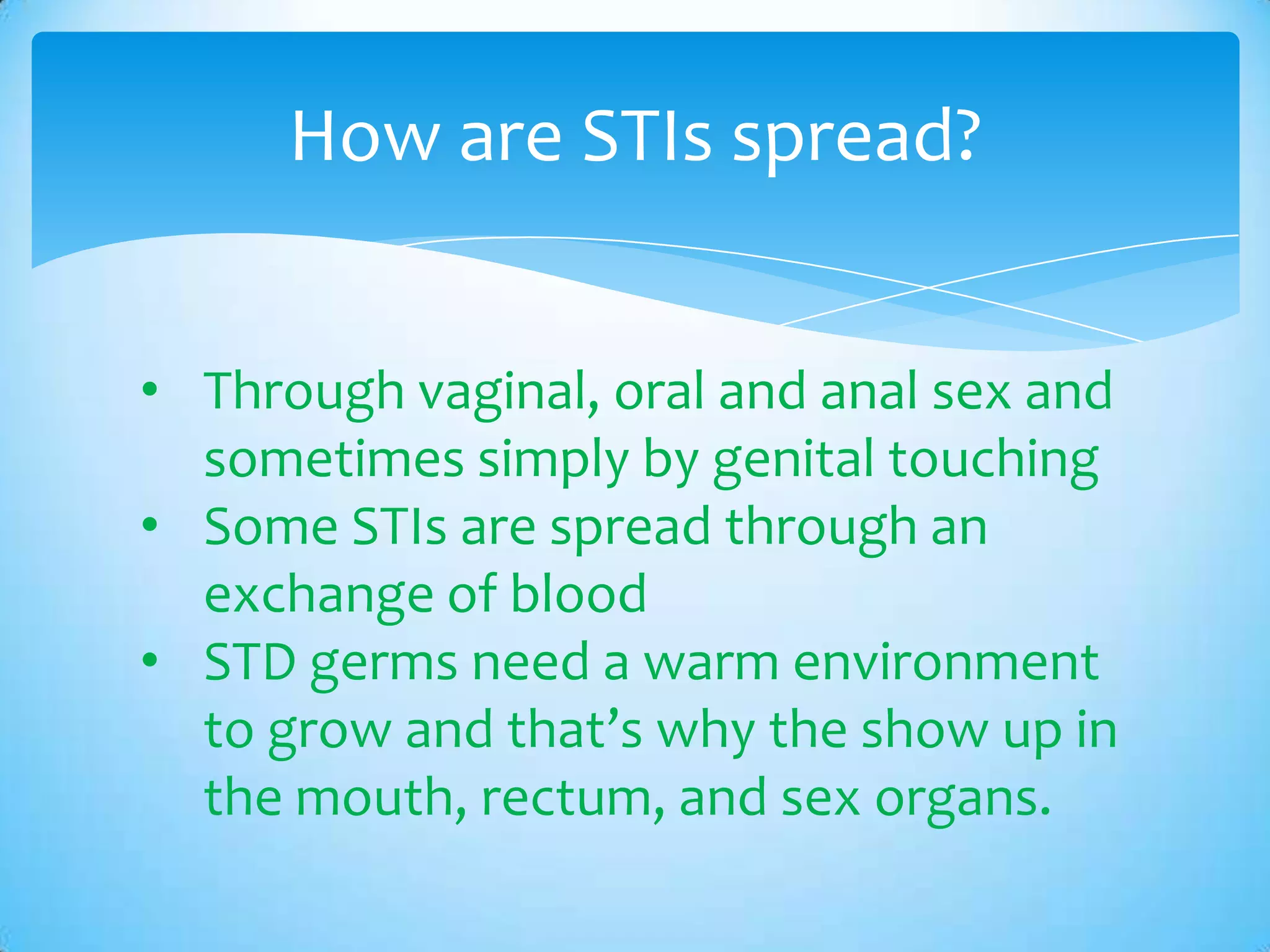 Sexually transmitted infections | PPTX
