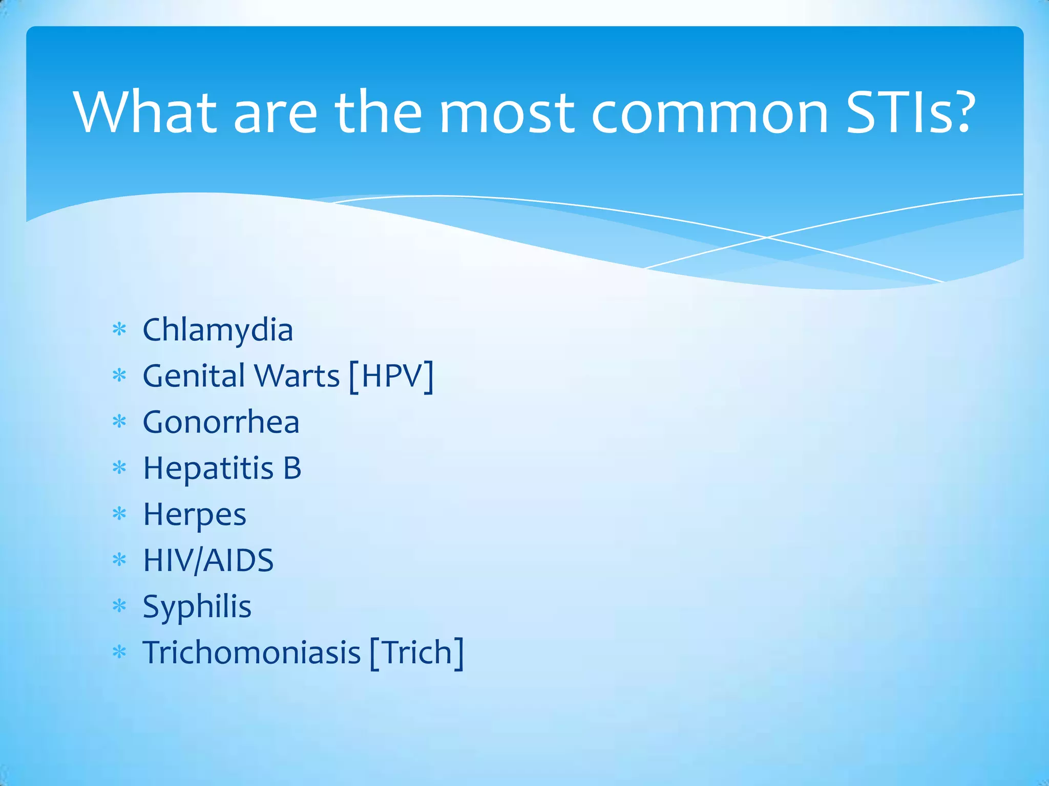 Sexually transmitted infections | PPTX