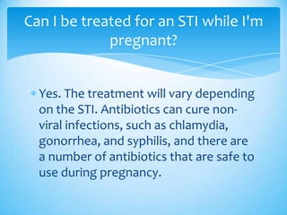 Sexually transmitted infections | PPTX