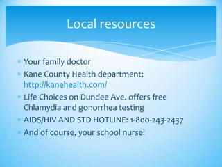 Sexually transmitted infections | PPTX