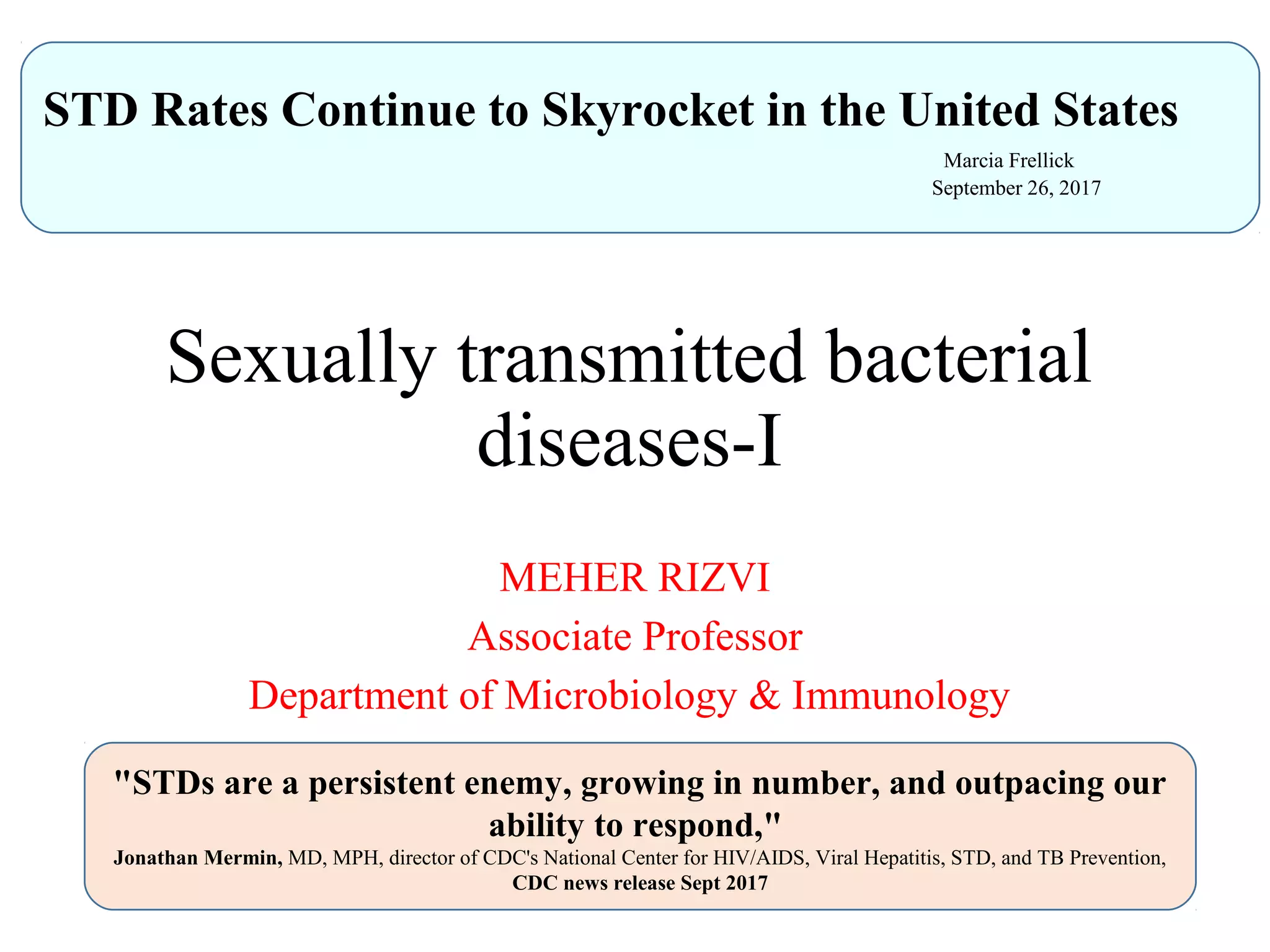 Sexually transmitted infections | PPT