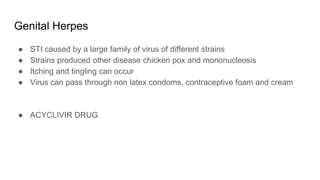 Sexually transmitted infections adolescent awareness | PPTX
