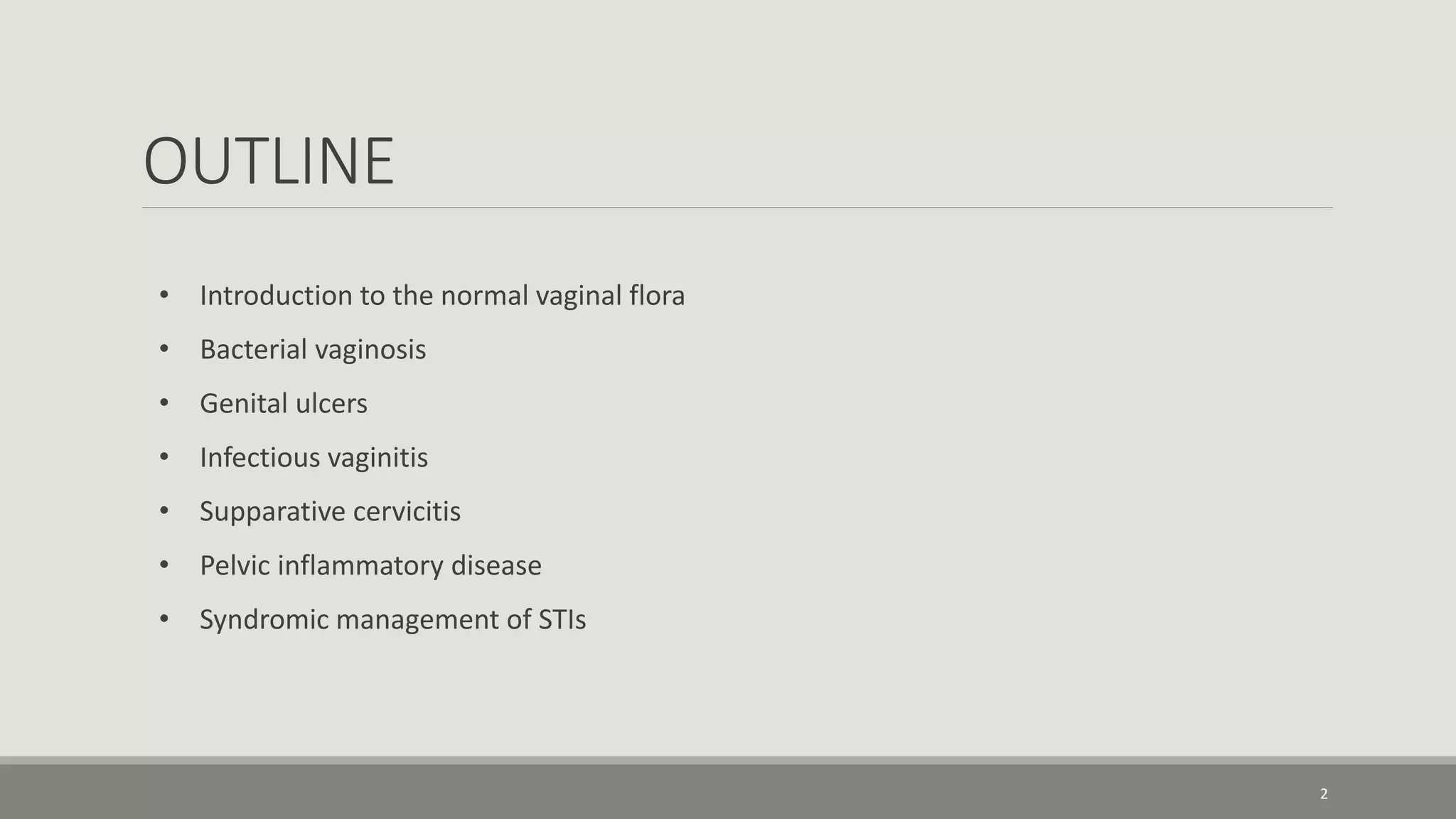 Sexually transmitted infections and pelvic inflammatory disease | PPTX