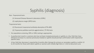 Sexually transmitted infections and pelvic inflammatory disease | PPTX