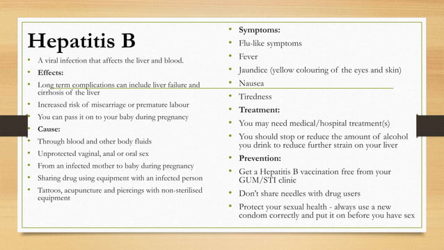 Sexually Transmitted Infections (STI’s) Presented By Theresa Lowry ...