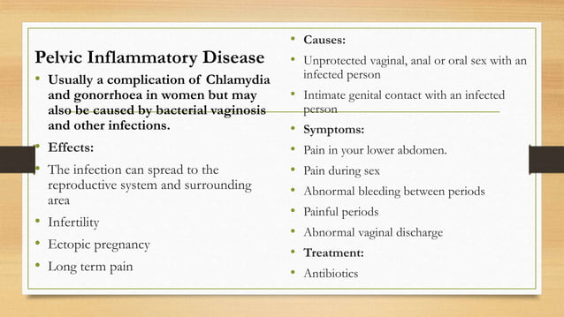 Sexually Transmitted Infections (STI’s) Presented By Theresa Lowry ...