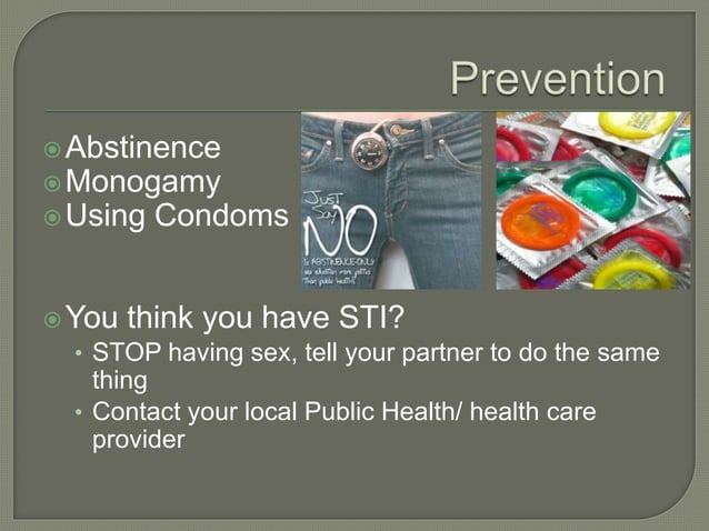 Sexually transmitted infection (sti) | PPTX