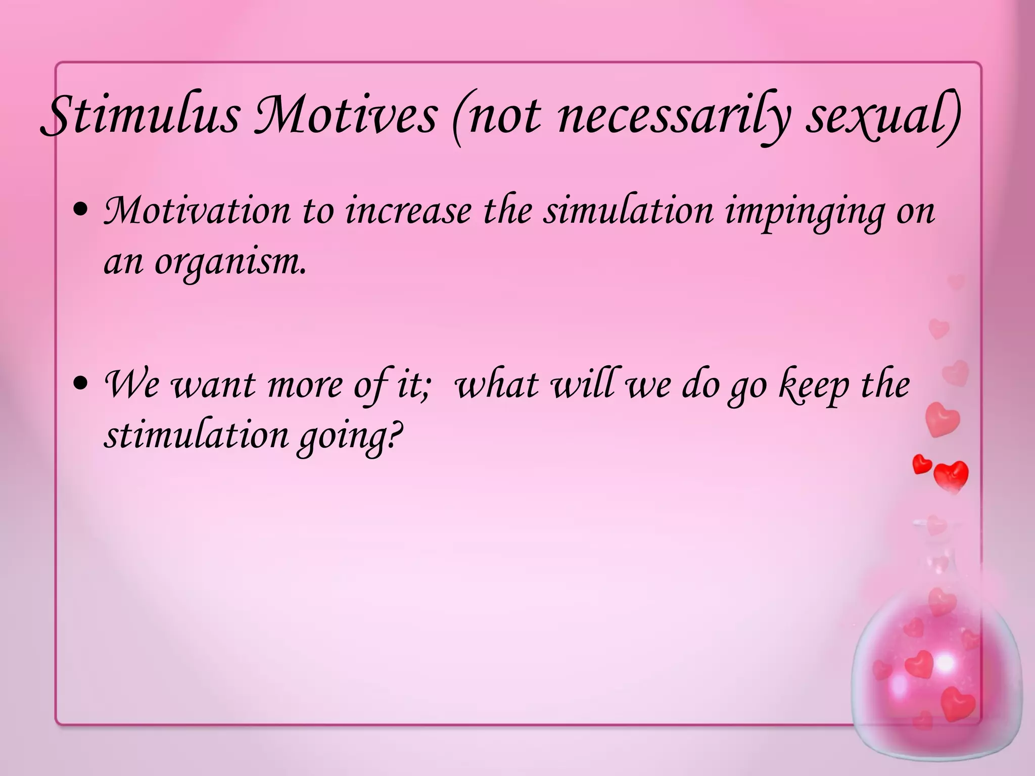Sexual Motivation | PPT