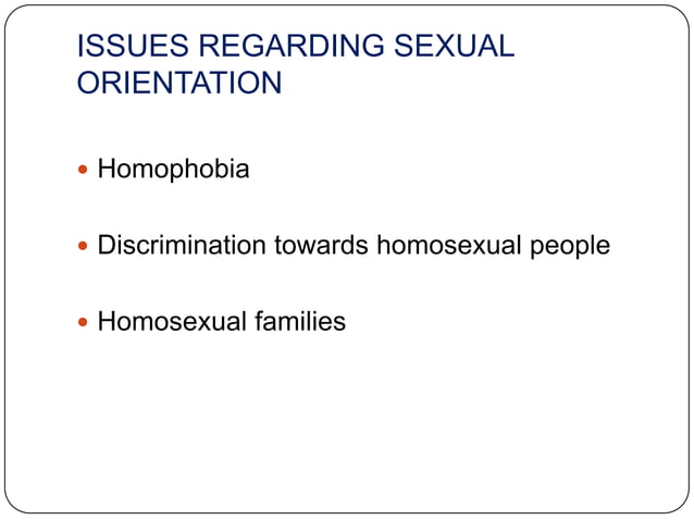 Sexual orientation (social studies) | PPTX