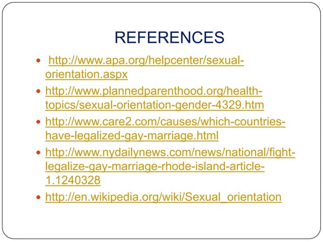 Sexual orientation (social studies) | PPTX