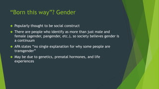Sexual orientation and Gender Identity | PPTX