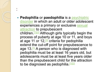 Sexual perversion | PPTX