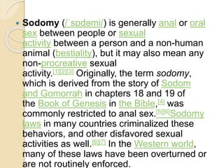 Sexual perversion | PPT