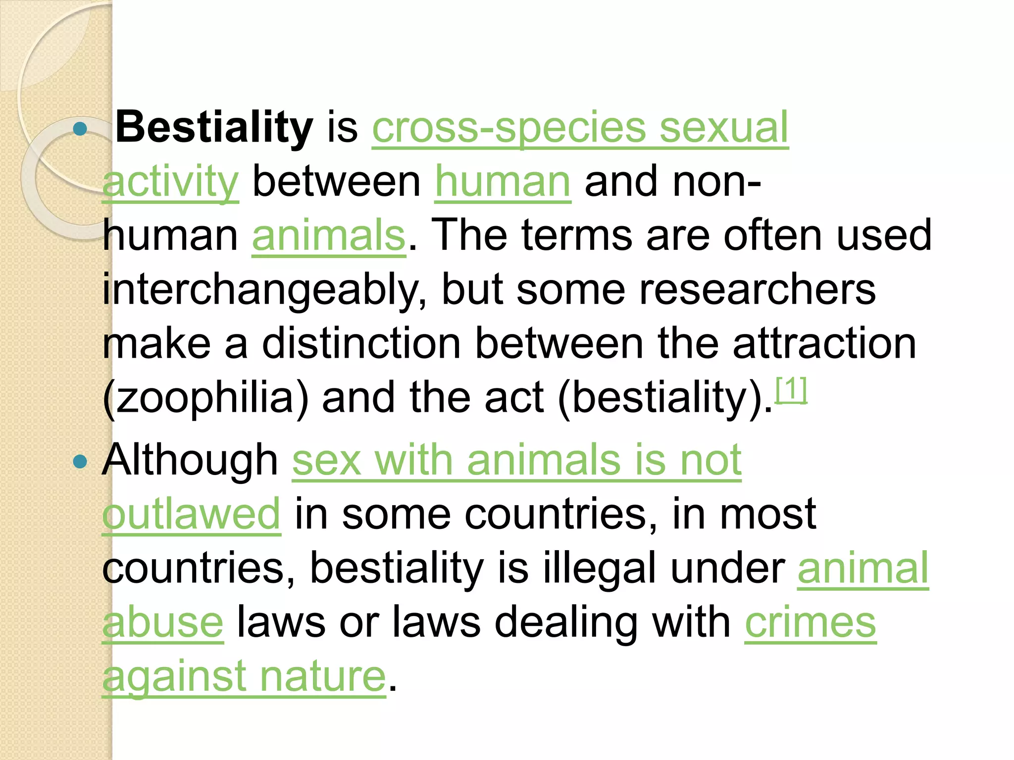 Sexual perversion | PPTX