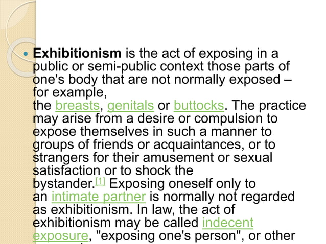 Sexual perversion | PPTX