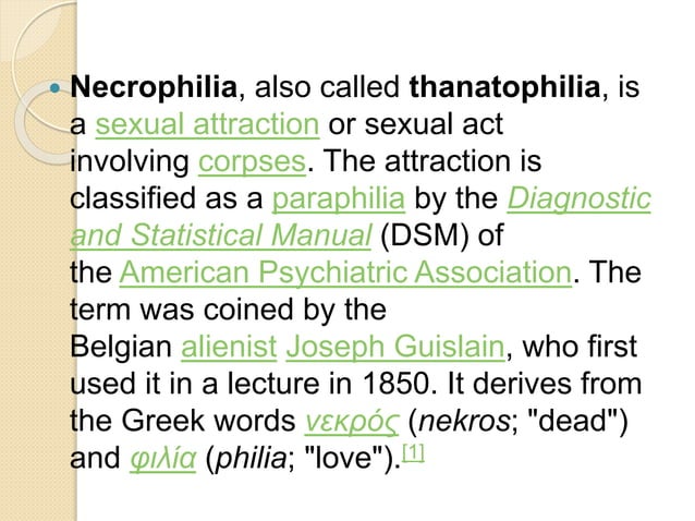 Sexual perversion | PPTX