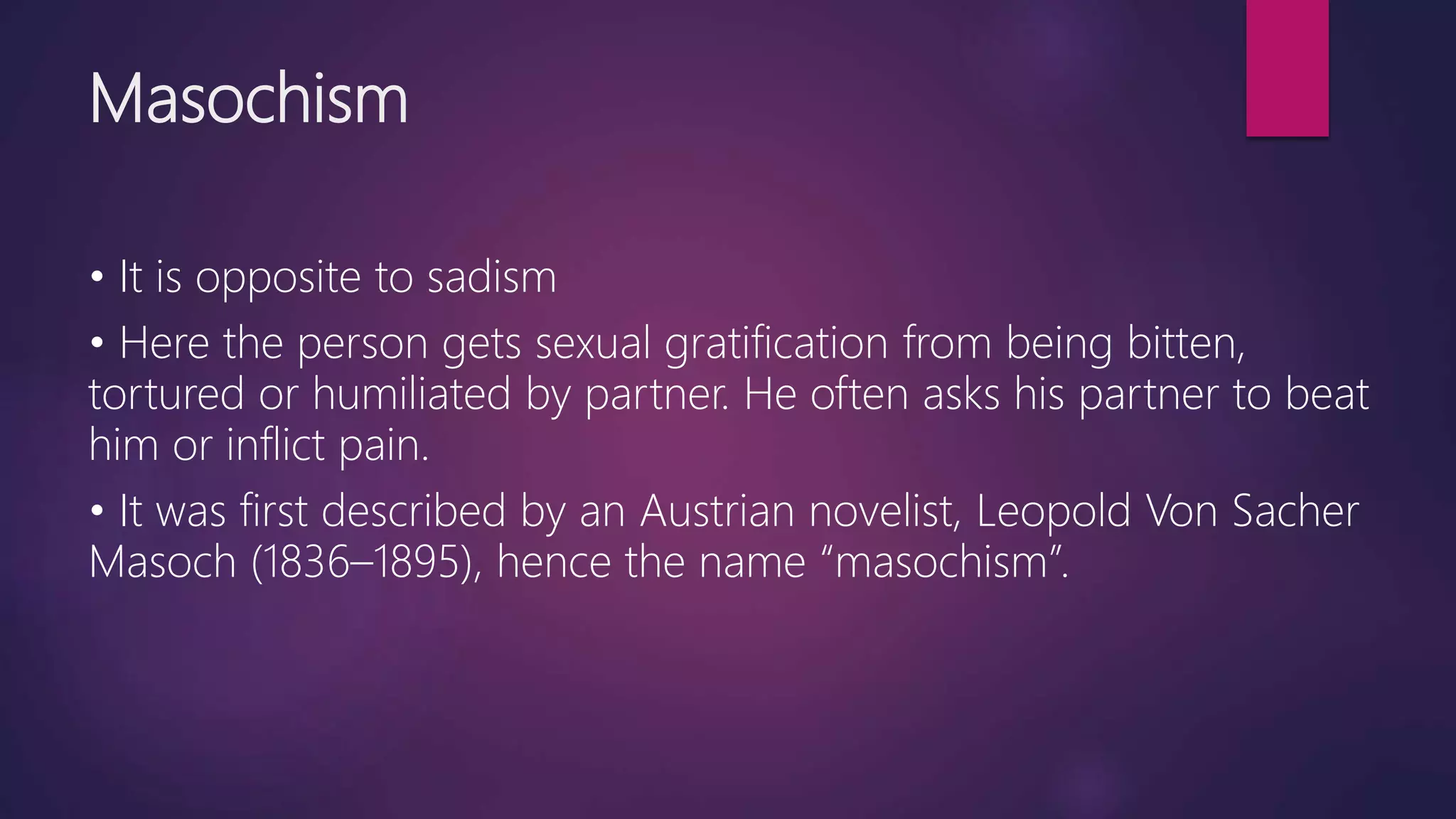 Sexual perversions | PPTX