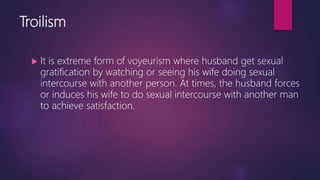 Sexual perversions | PPTX