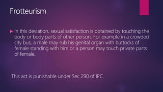 Sexual perversions | PPTX