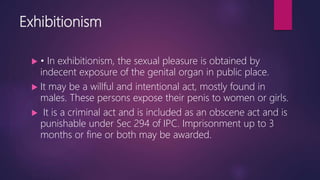 Sexual perversions | PPTX