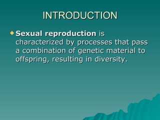 Sexual Reproduction | PPT