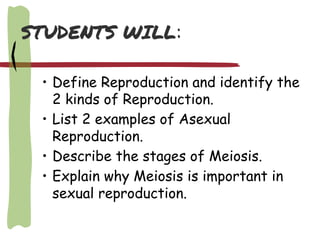 Sexual Reproduction and Meiosis.ppt.pdf | Infertility | Reproductive Health