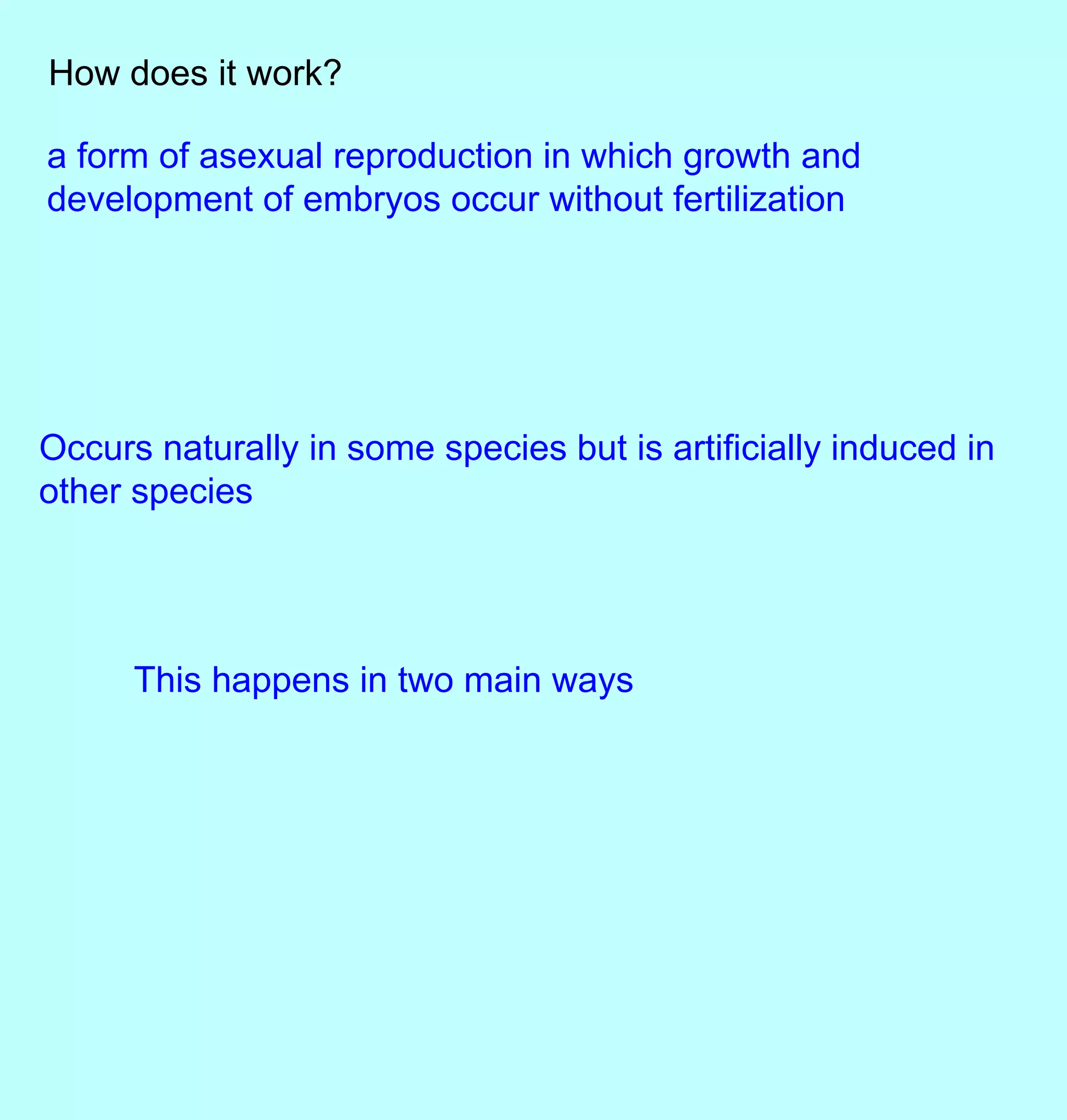 Sexual reproduction in animals teacher | PPTX