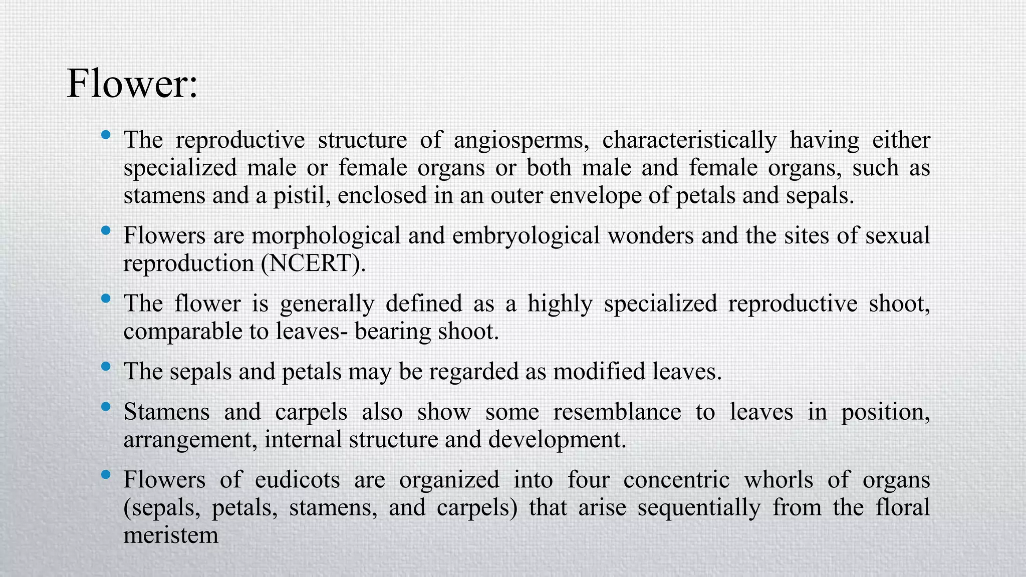 Sexual Reproduction in Flowering Plants (Part I) | PPTX