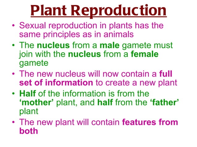 Sexual reproduction in_plants powerpoint | PPT
