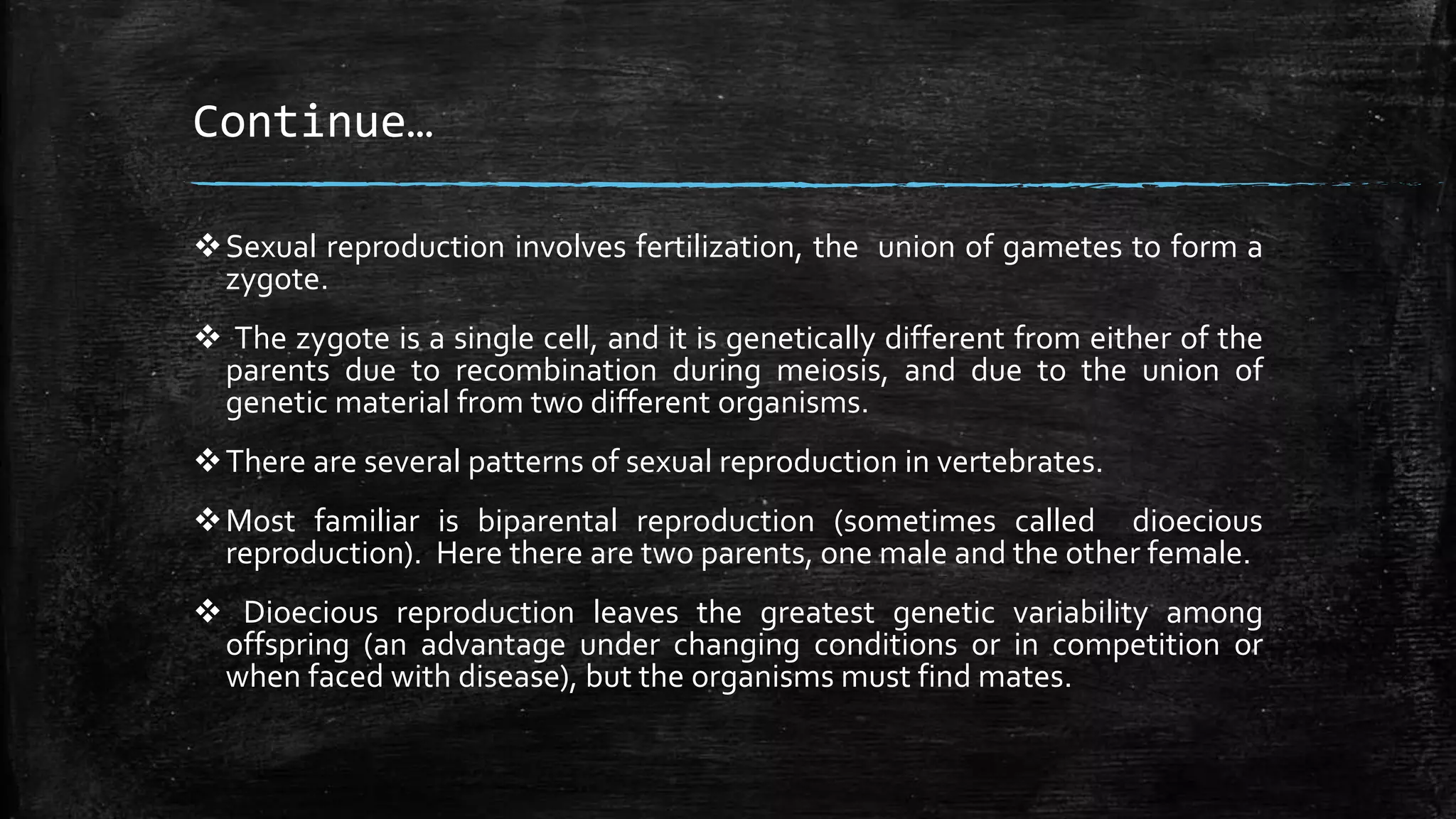 Sexual reproduction in vertebrates | PPTX