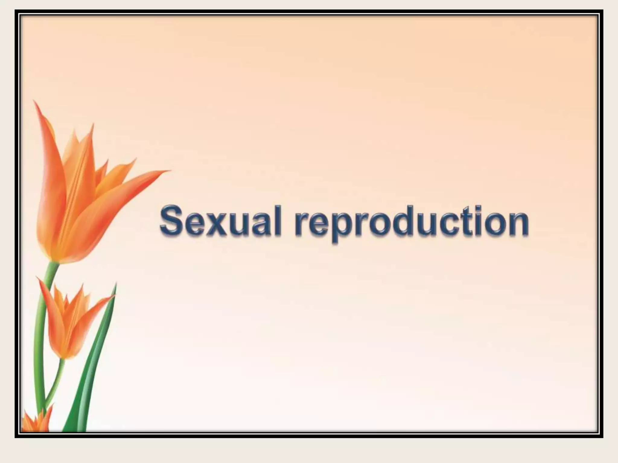 Sexual reproduction in flowering plants | PPTX
