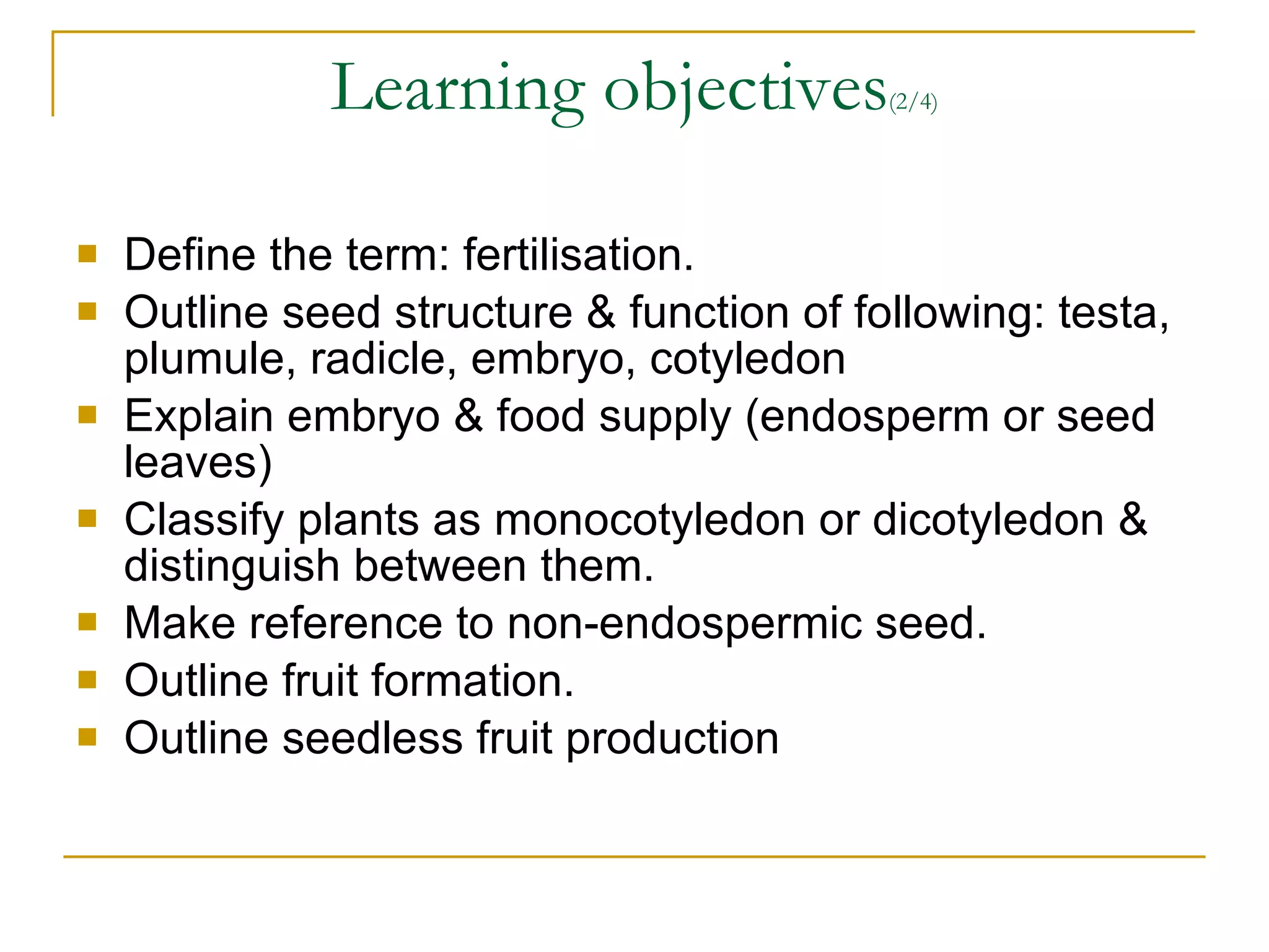 Sexual reproduction in plants | PPT