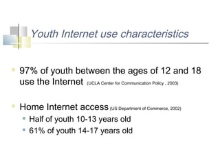 Sexual solicitation and harassment on the Internet and the mental ...
