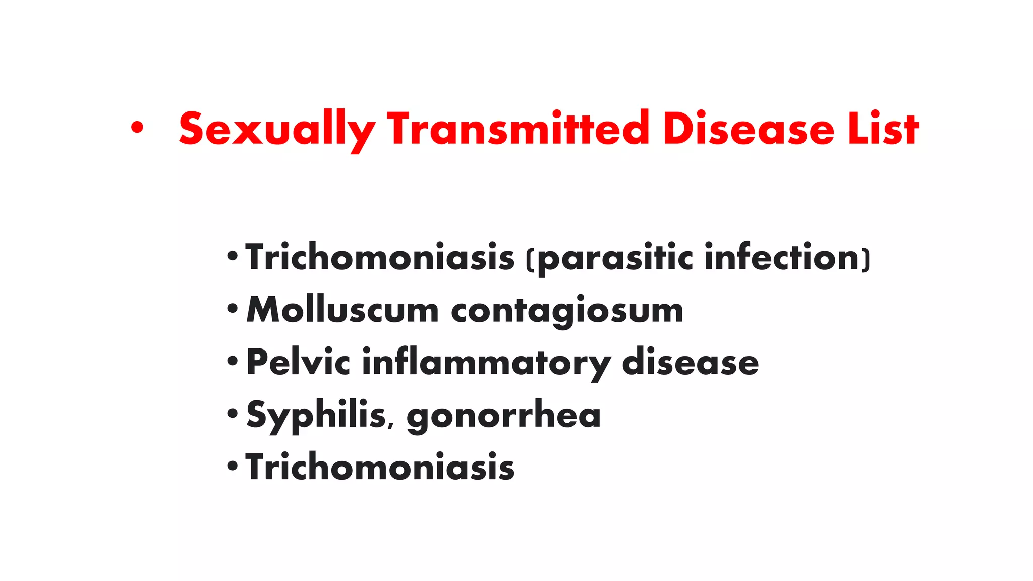 Sexual Transmitted Disease | PDF