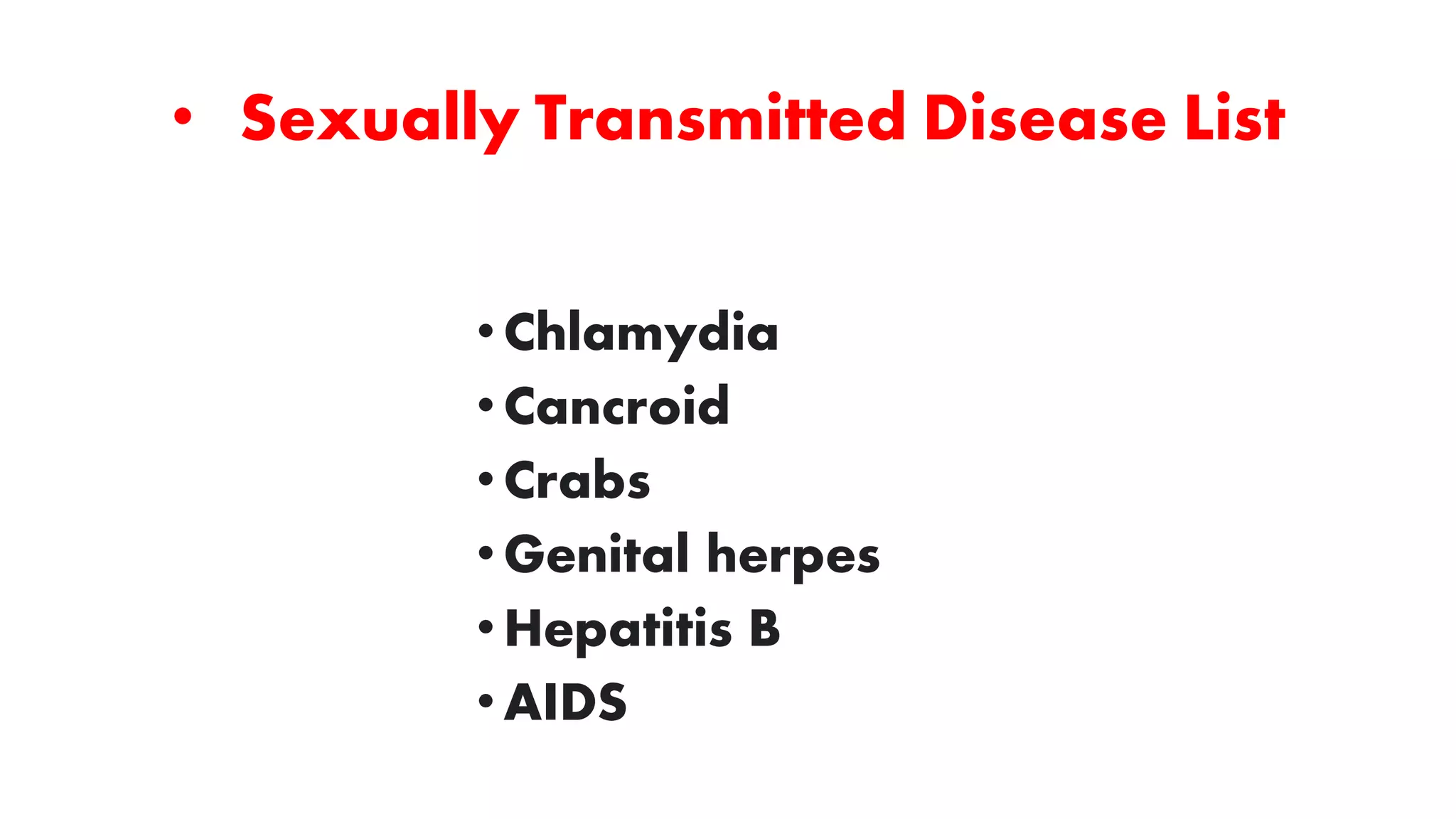 Sexual Transmitted Disease | PDF