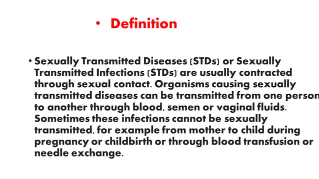 Sexual Transmitted Disease | PDF
