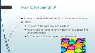 Sexual transmitted infections st is | PPTX
