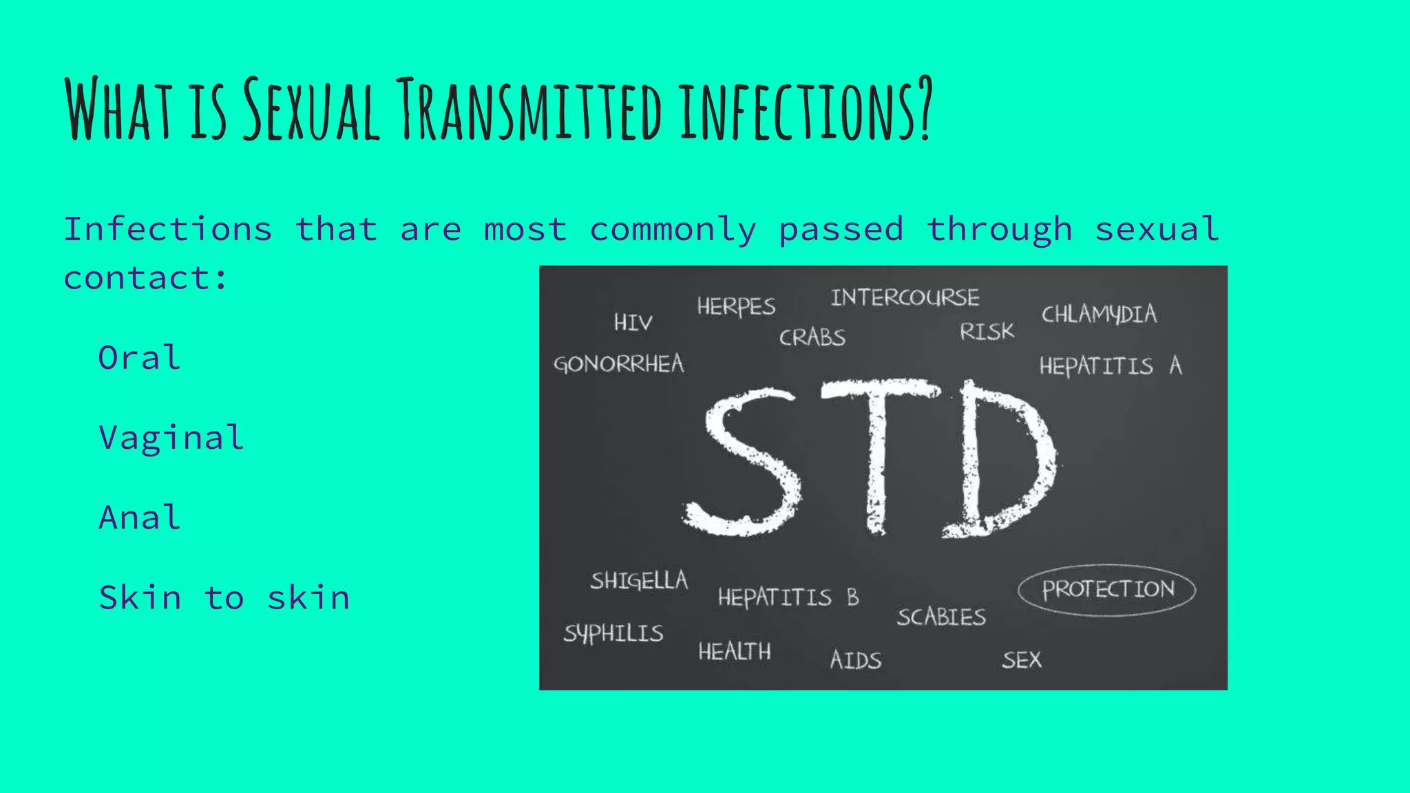 Sexual transmitted infections (sti’s) | PPTX