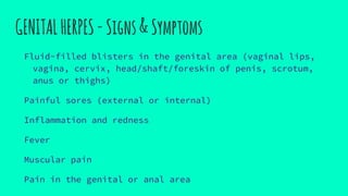 Sexual transmitted infections (sti’s) | PPTX