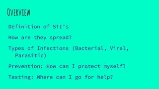 Sexual transmitted infections (sti’s) | PPT