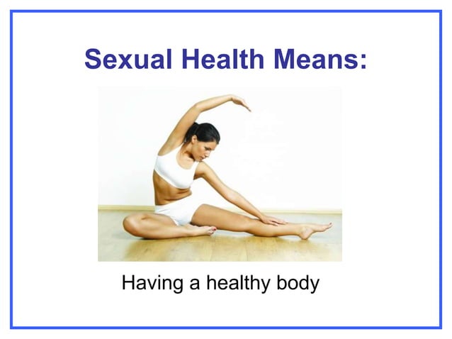Sexual Wellbeing Lecture Note Overview1 Ppt