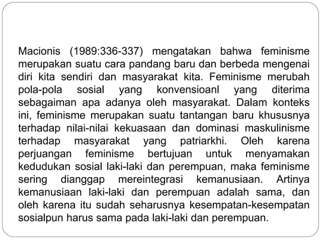 Sex Vs Gender9 Ppt