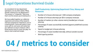 Legal Operations Guide to Key Performance Indicators | PDF